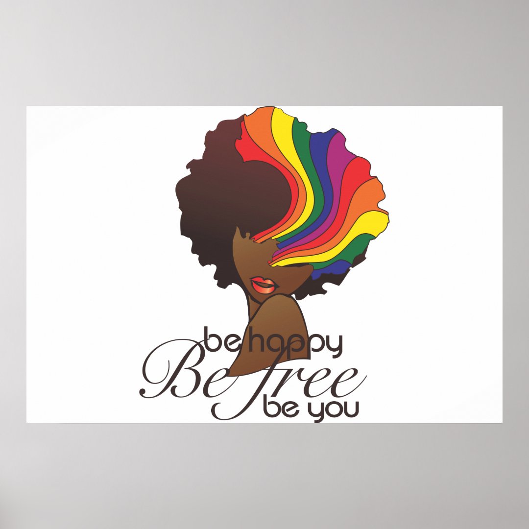 Be Happy Poster | Zazzle