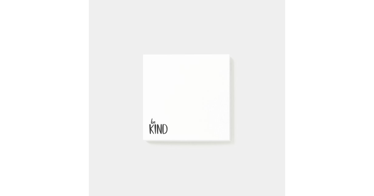 Be Kind Post-it Notes | Zazzle