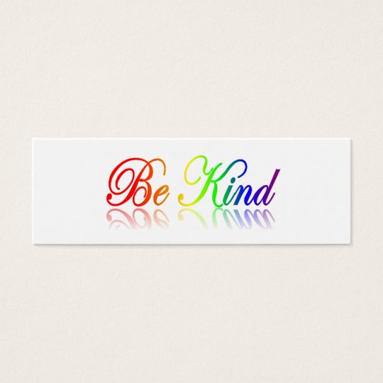 Be Kind - Respect Others Bookmark | Zazzle.com