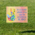 Be Kind yard sign | Zazzle