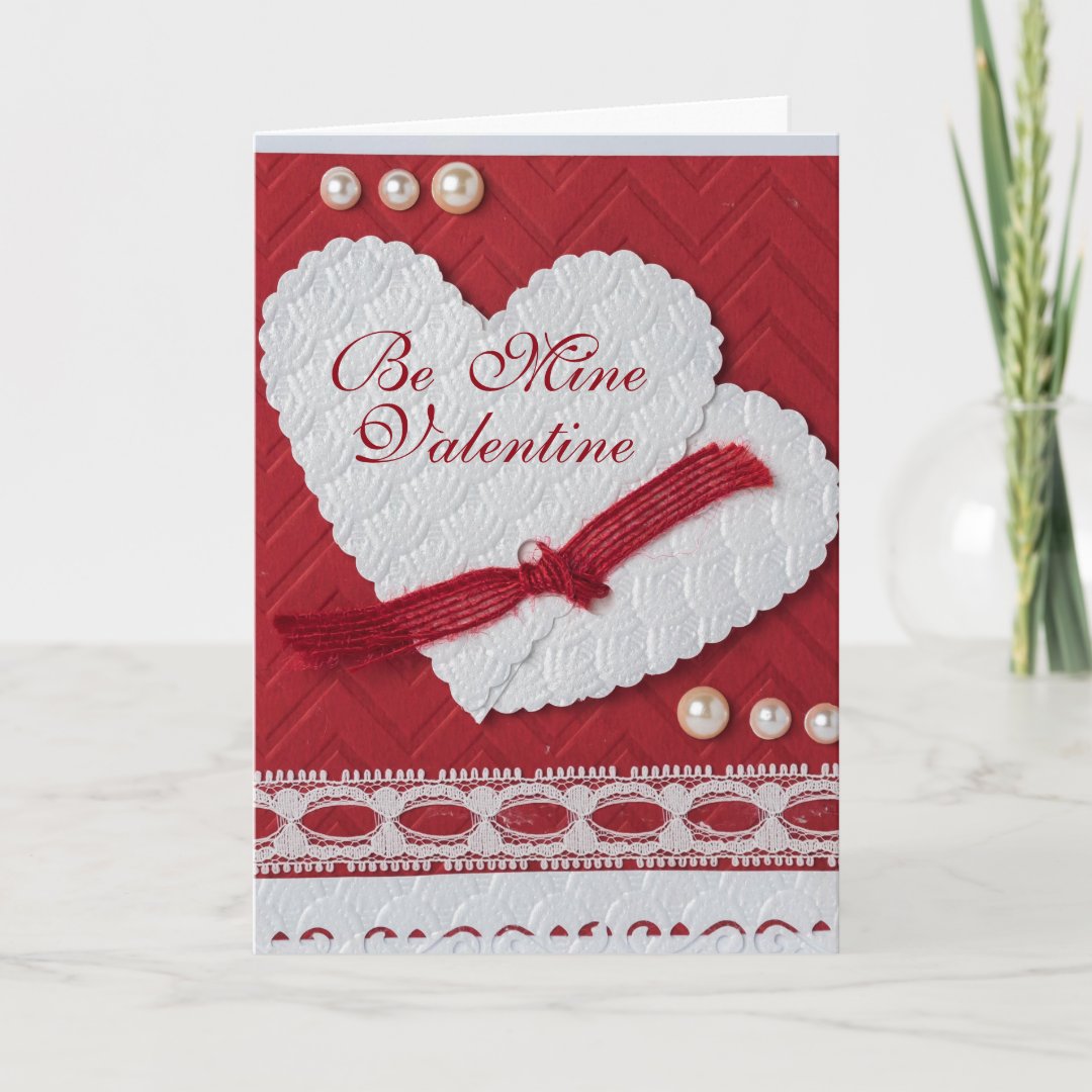 Be Mine Valentine Card | Zazzle