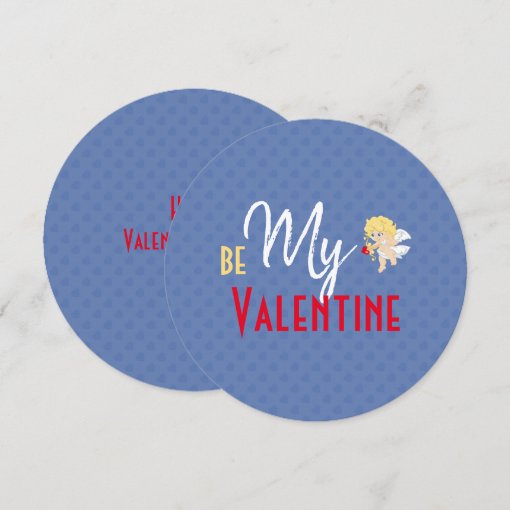 Be My Valentine Personalized Valentine's Day Card | Zazzle