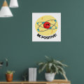 Be Positive Funny Physics Atom Pun Poster | Zazzle