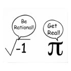 Be Rational, Get Real! Poster | Zazzle