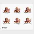 Be Stoked Classic Round Sticker | Zazzle