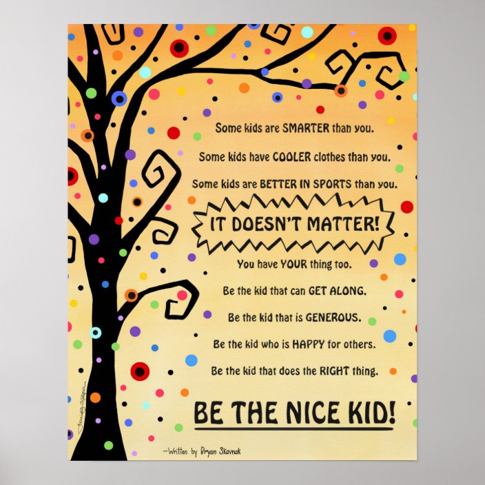 Be The Nice Kid Quote Farmhouse The Nice Kid Quote By One Sharp Class Be The Nice Kid Quote Farmhouse The Nice Kid Quote By One Sharp Class