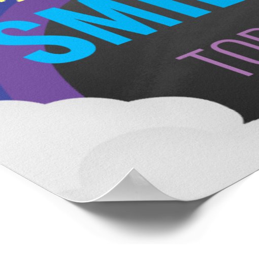 Be the reason why someone smiles today classroom poster | Zazzle