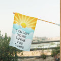 Be the Sunshine Inspiration House Flag | Zazzle