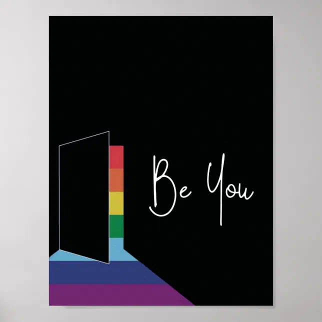 Be You Poster | Zazzle
