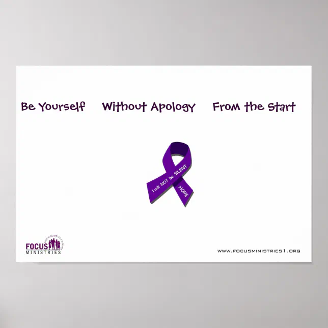 Be Yourself Poster | Zazzle