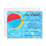 Beach Ball Invitations | Zazzle