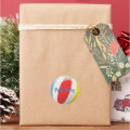 Beach Ball Party Envelope Seal | Zazzle