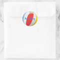 Beach Ball Party Envelope Seal | Zazzle