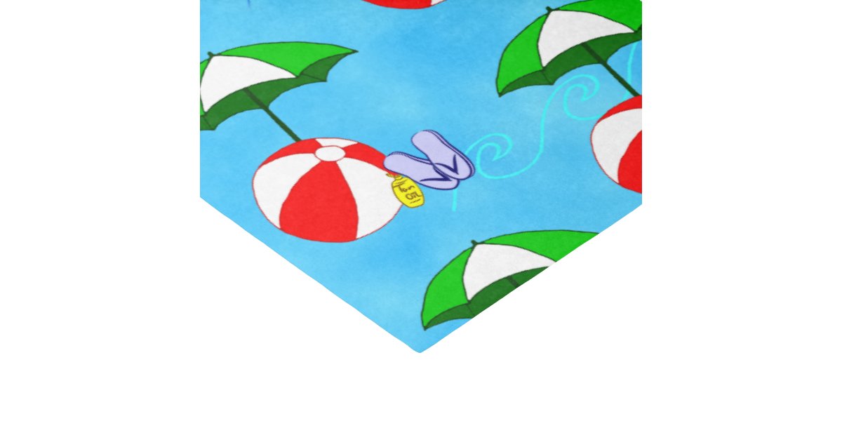 Beach Ball Pool Toys Summer Pattern Tissue Paper | Zazzle