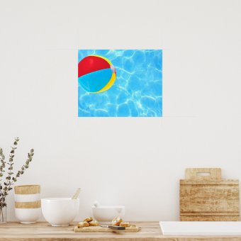 Beach Ball Poster | Zazzle
