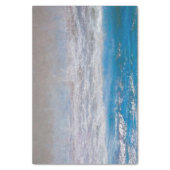 Beach Blue Coastal Ocean Waves Tropical Art Tissue Paper | Zazzle