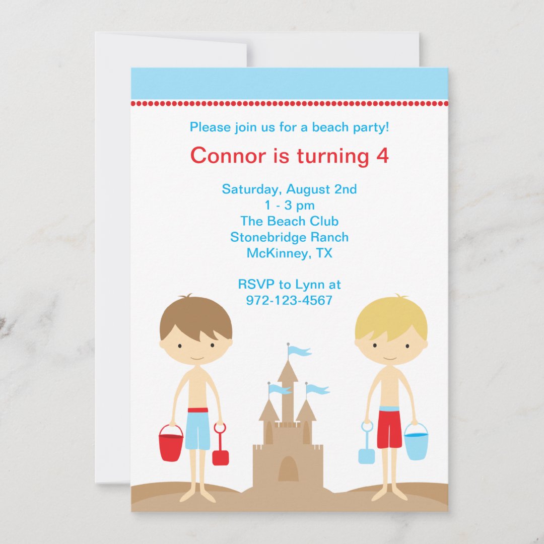Beach Boys Invitations | Zazzle