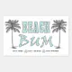 Beach Bum Stickers | Zazzle