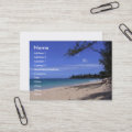 Beach Business Card | Zazzle