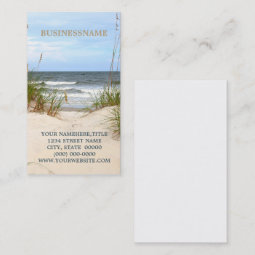 Beach Business Cards | Zazzle