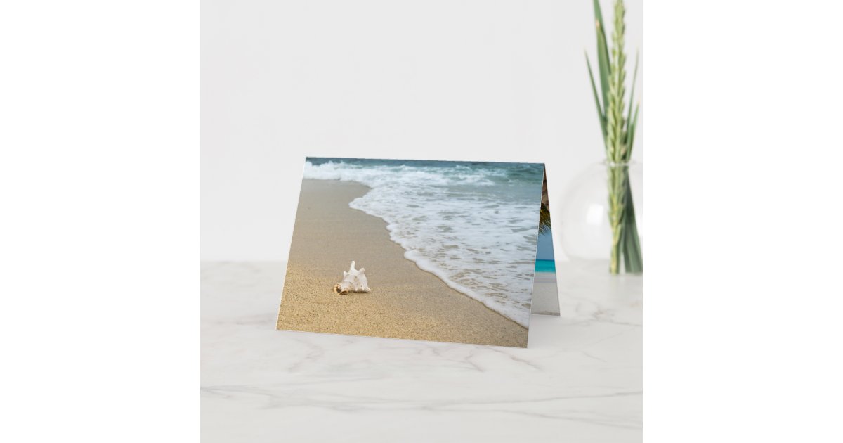 Beach Card | Zazzle