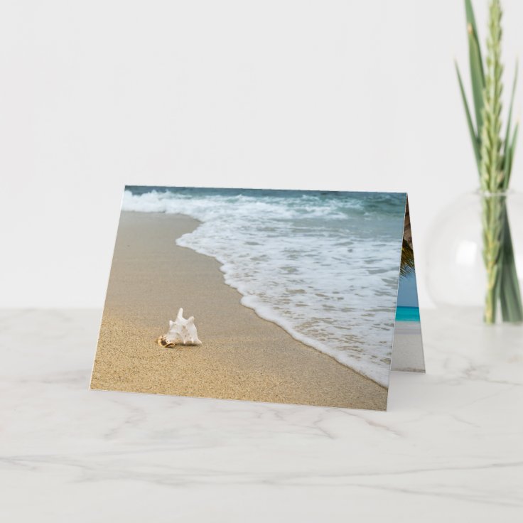 Beach Card | Zazzle