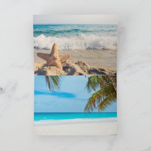 Beach Card | Zazzle