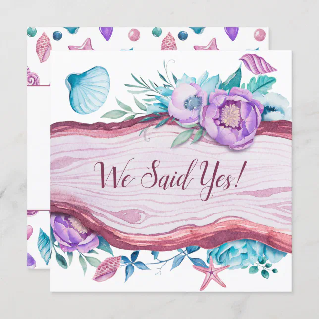 Beach Caribbean Themed Wedding Reception Invitation | Zazzle