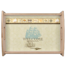 Nautical Serving Trays - The Nautical Boutique Co.