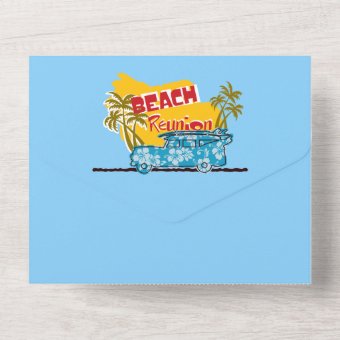 Beach Family Reunion Invitation | Zazzle