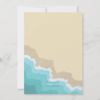 Beach Flip Flops Invitation | Zazzle