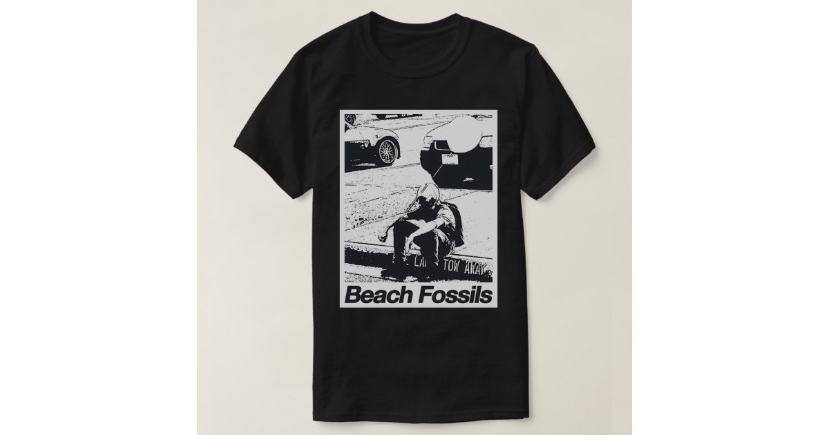 Beach fossils fanart T-Shirt | Zazzle