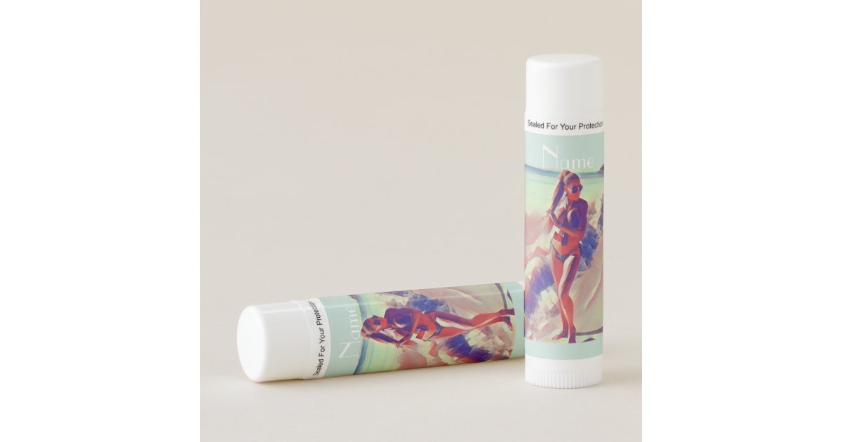 Beach Girl Thunder_Cove Lip Balm | Zazzle