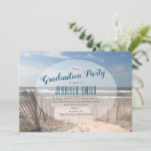 Beach Graduation Invitation | Zazzle