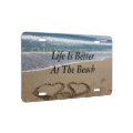Beach Home License Plate | Zazzle