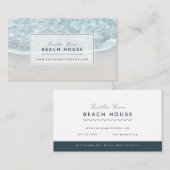 Beach House Cottage B&B Rentals Photo Business Card | Zazzle