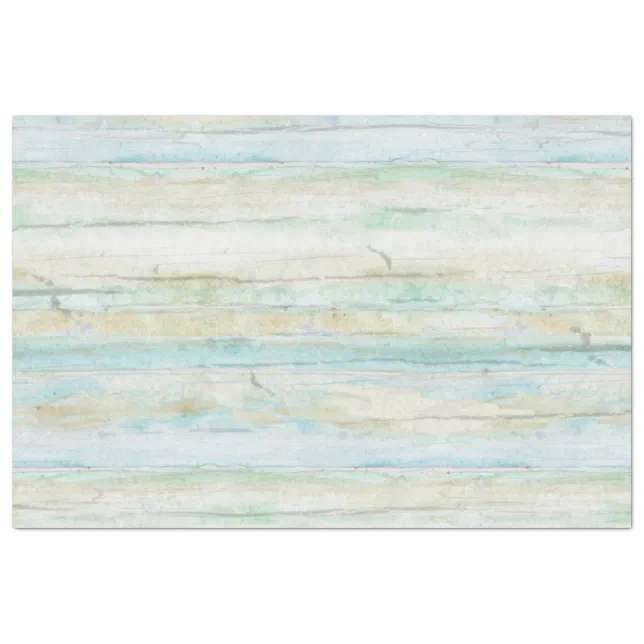 Beach House Driftwood Ocean Coastal Wood Decoupage Tissue Paper | Zazzle