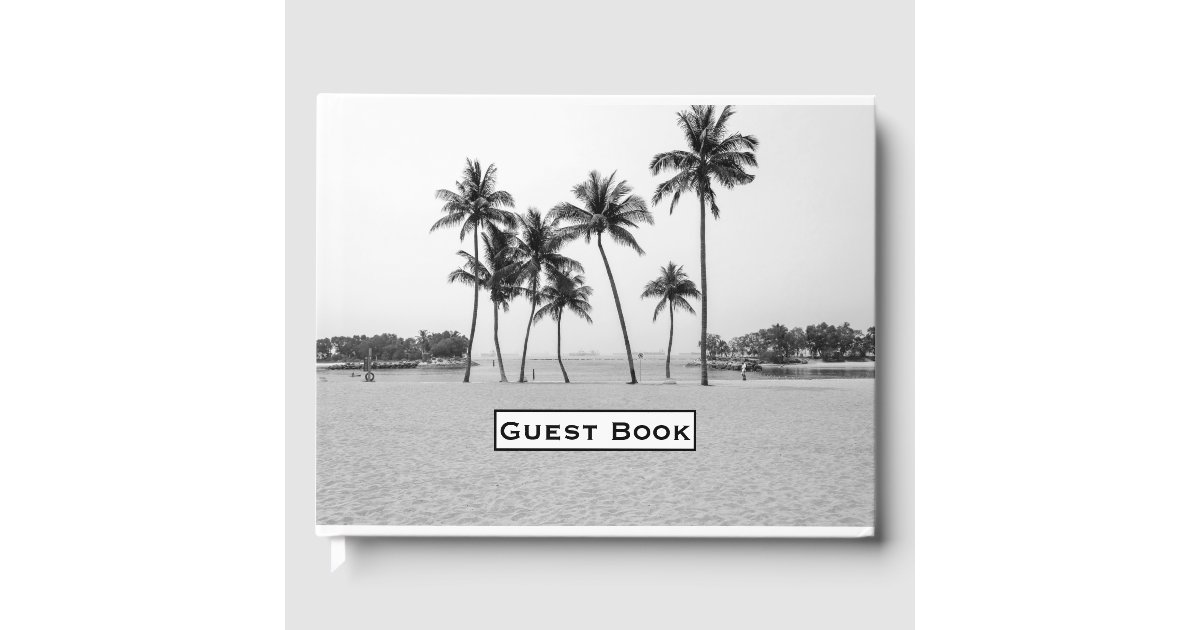 Beach House Guest Book | Zazzle