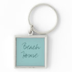 Beach House key chain | Zazzle