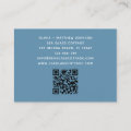 Beach House Vacation Rental QR Code Business Card | Zazzle