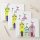 Beach Huts File Folder | Zazzle