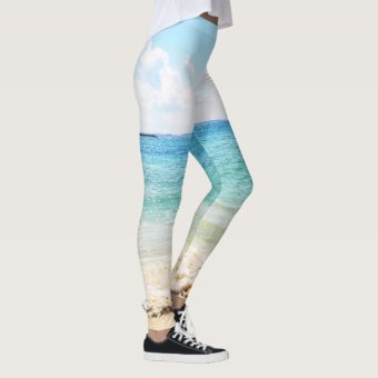 Beach Leggings | Zazzle