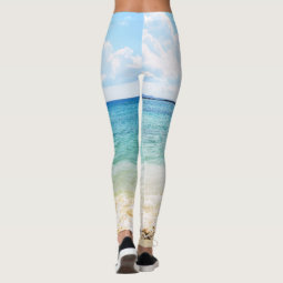 Beach Leggings | Zazzle