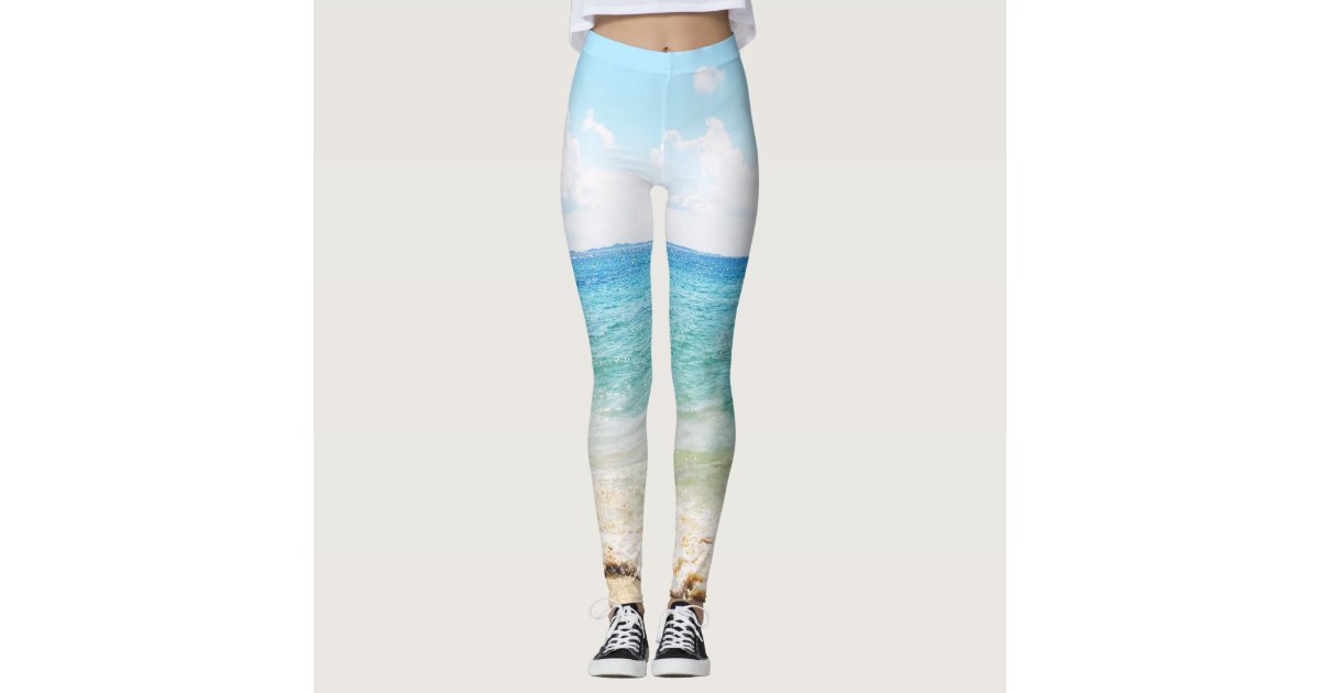 Beach Leggings | Zazzle