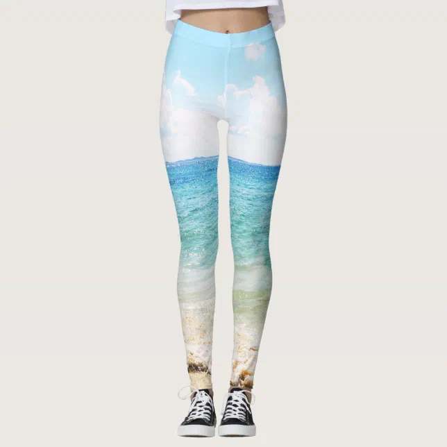 Beach Leggings | Zazzle