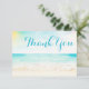 Beach Nautical Cruise Employee Appreciation Thank You Card | Zazzle