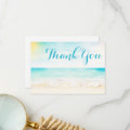 Beach Nautical Cruise Employee Appreciation Thank You Card | Zazzle