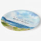 Beach Ocean Memorial Funeral Wake Paper Plates | Zazzle