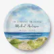 Beach Ocean Memorial Funeral Wake Paper Plates | Zazzle