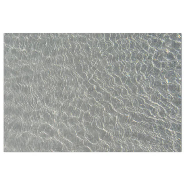 Beach Ocean Water Ripples & Sand Tissue Paper | Zazzle